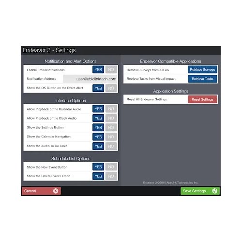 Endeavor 3 : Tablet | Daily Routine