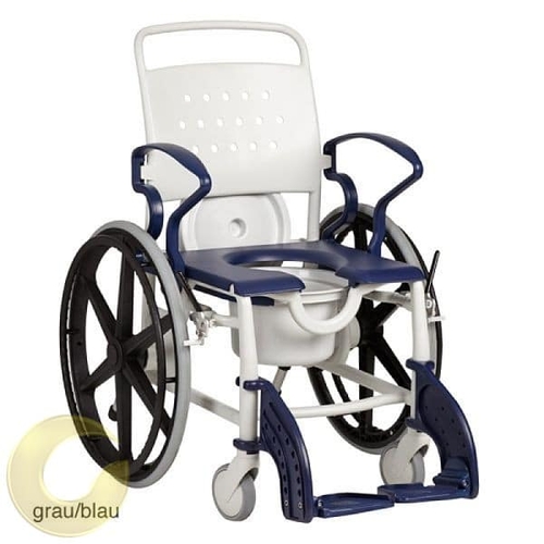 כסא רחצה ושירותים להנעה ע | כסאות שירותים ורחצה עם גלגלים