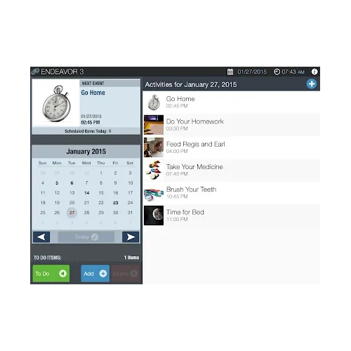 Endeavor 3 : Tablet | Daily Routine